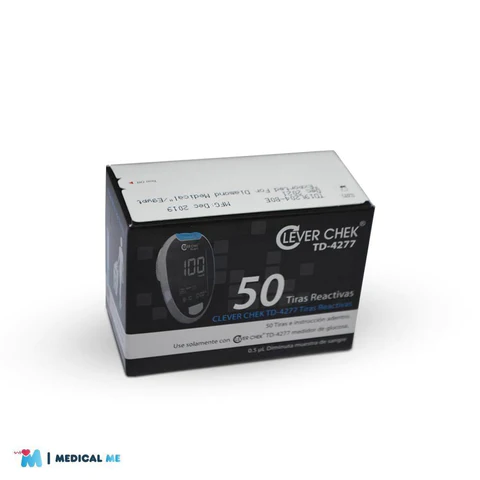 Clever-Chek TD –4277 Blood Glucose Test Strips - Medical Me