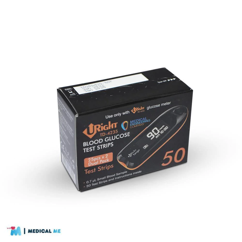 Uright Blood Glucose Test Strips - Medical Me