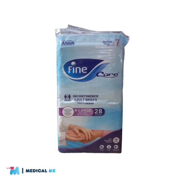 Fine Care Adult Diapers - XL - 28 Pieces - Medical Me